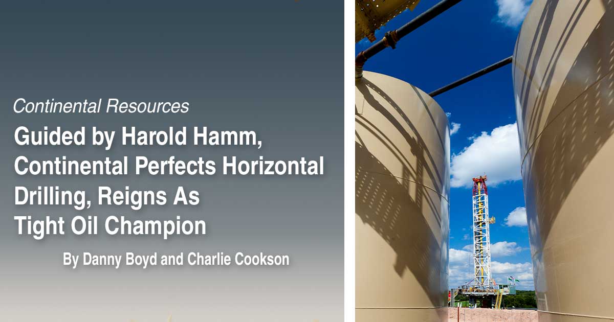 Guided by Harold Hamm, Continental Reigns As Tight Oil Champion